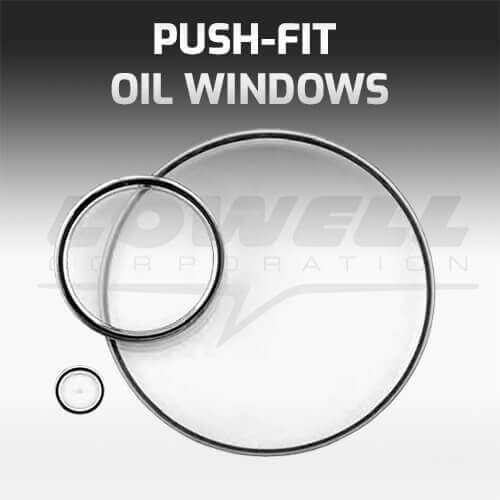 Push-Fit Oil Windows - Industrial OEM Components - Lowell Corporation